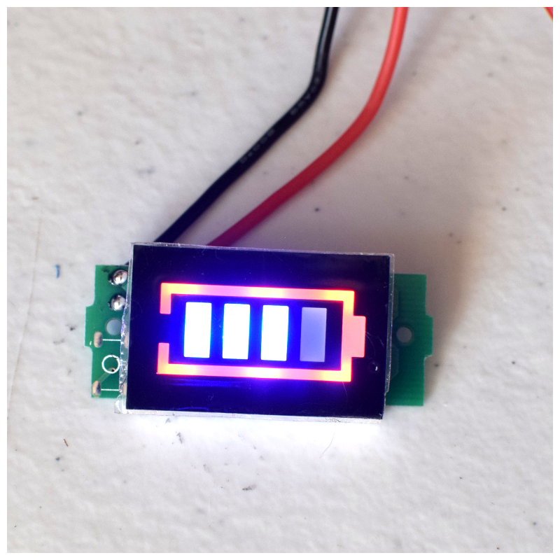 Lipo Battery Indicator (2S or 3S) – Containment Crew